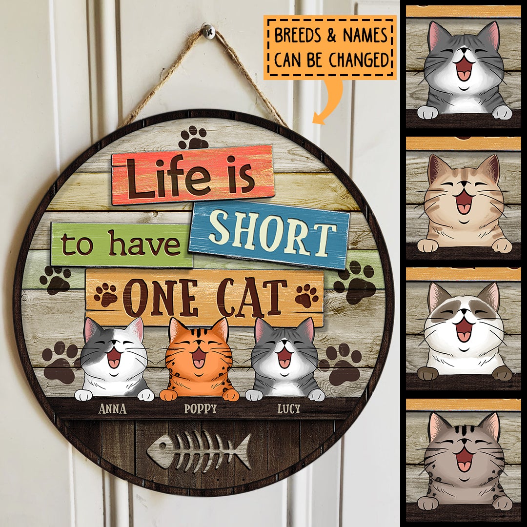 Cat Doors For Signs Cat Wood Hanging Better Cats Door Sign Temu